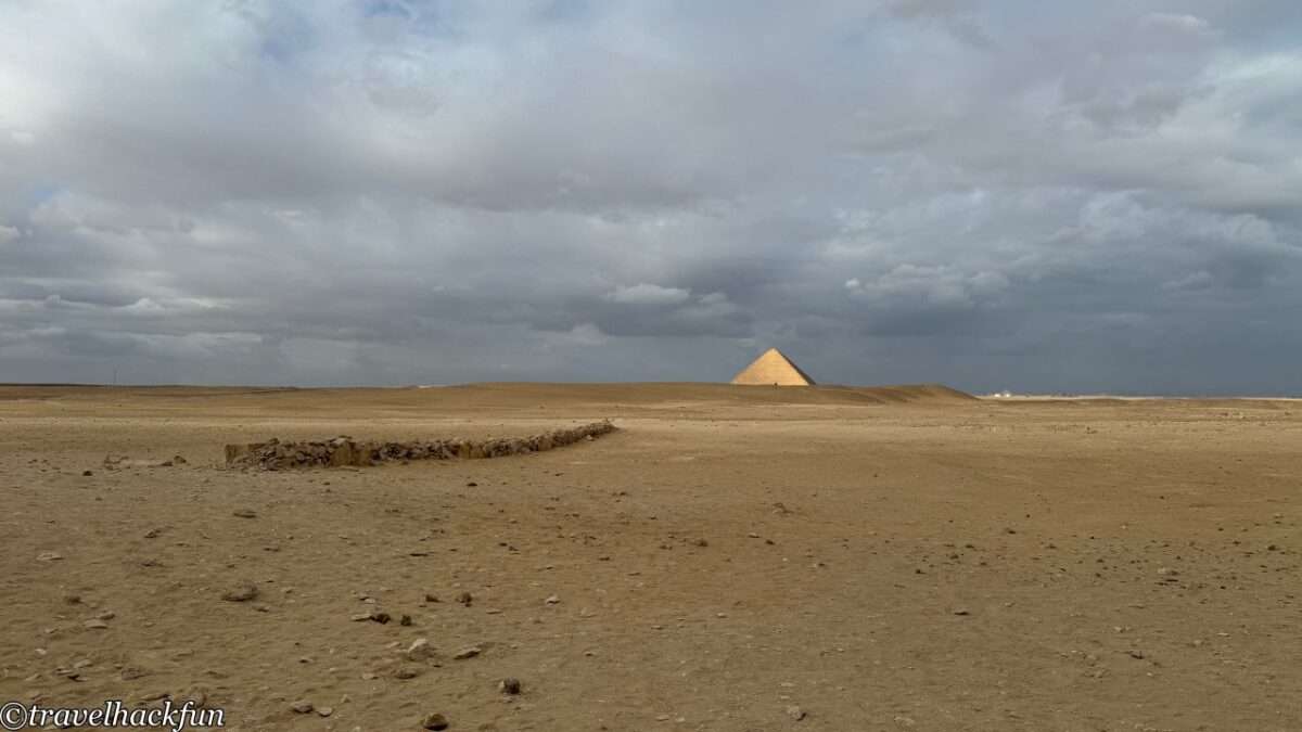 Exploring Dahshur: A Self-Guided Tour to Egypt's Bent and Red Pyramids - @travelhackfun