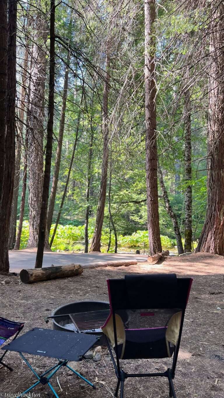 【Sierra Nevada 秘境】Pipi Campground 河畔森林露營地實測 | Sacramento 出發 2 小時 - 時空旅人札記